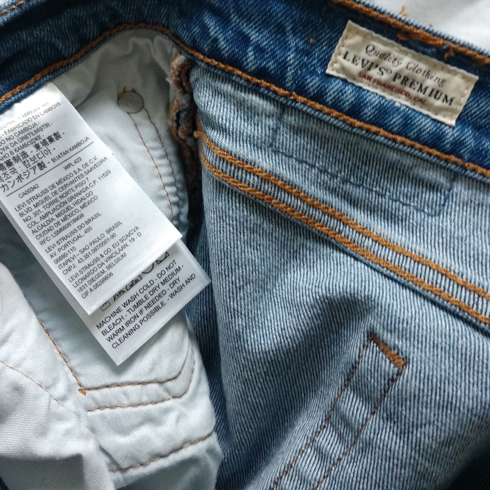Levi's Big E 501 Vintage Remake Jeans - Gem